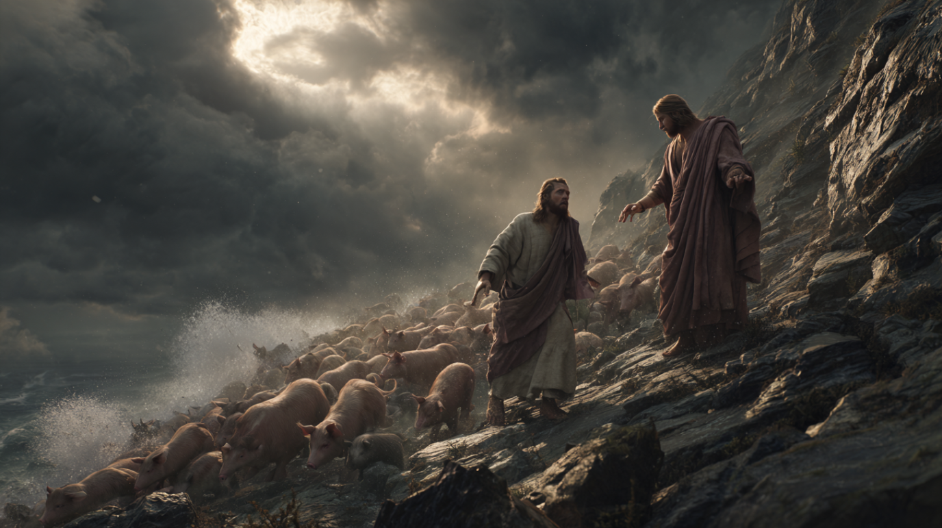 Why Did Jesus Cast Demons Into Pigs and What It Means - BibleWithLife ...